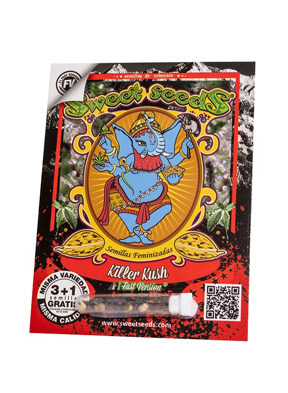 Killer Kush F1 Fast Fem x4 Sweet Seeds – Selection Seeds